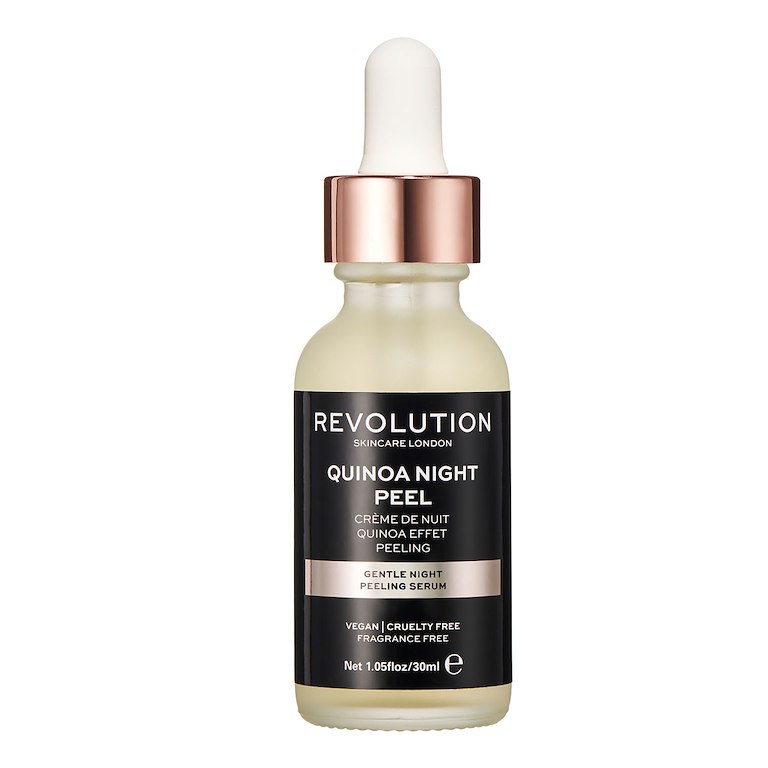 Noćni serum za piling lica REVOLUTION SKINCARE Quinoa Night Peel 30ml