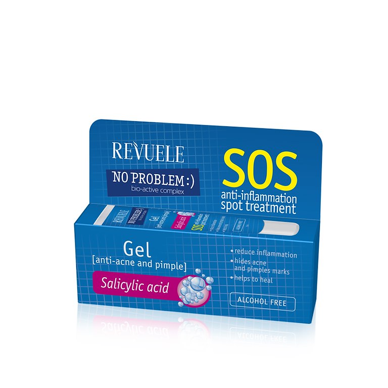 SOS Anti-upalni Tretman Gel REVUELE No Problem 25ml