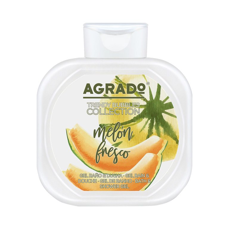 Gel za tuširanje i kupka sa aromom dinje AGRADO Melon Fresco 750ml