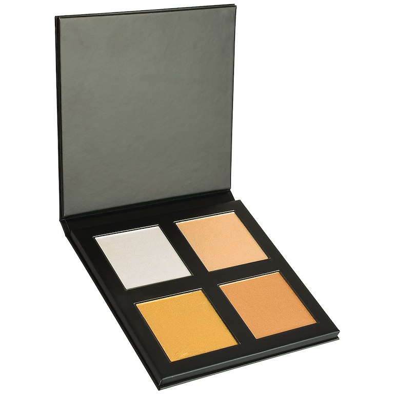 Paleta hajlajtera REVOLUTION PRO 4K Highlighter Palette Gold