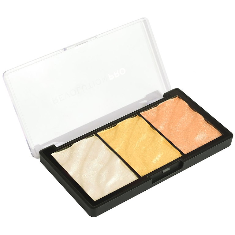 Paleta hajlajtera REVOLUTION PRO Supreme Highlight Gold