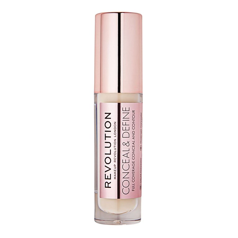 Tečni korektor MAKEUP REVOLUTION Conceal & Define 3.4ml C2