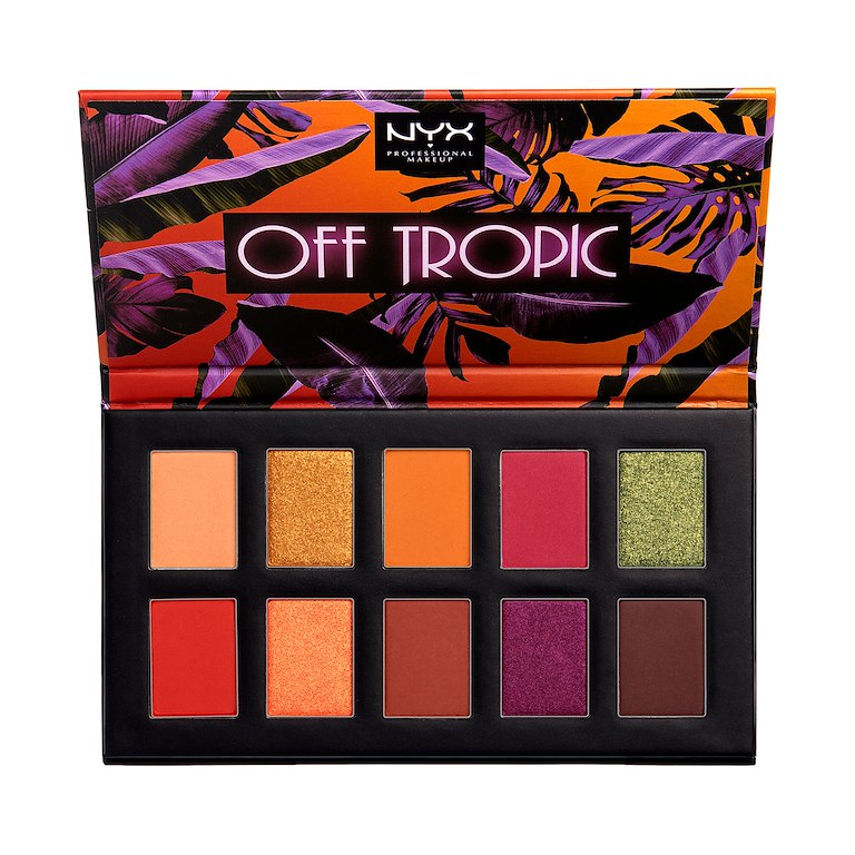 Paleta senki i pigmenata NYX Professional Makeup Off Tropic OTSP 11g Shifting Sand OTSP02