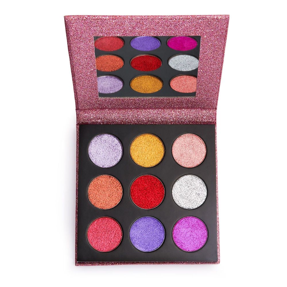 Paleta presovanih glitera i pigmenata REVOLUTION MAKEUP Diva 13.5g