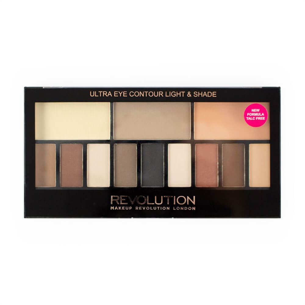 Paleta senki za oči MAKEUP REVOLUTION Ultra Eye Contour Light and Shade