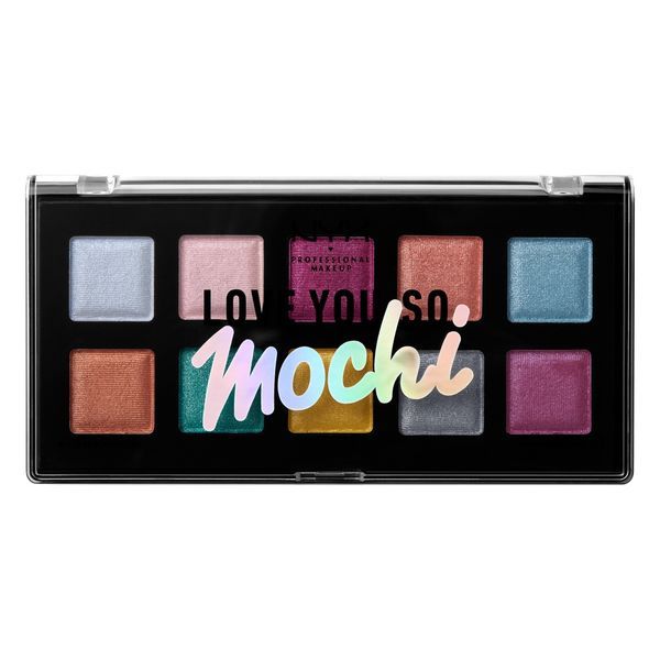 Paleta senki za oči NYX Professional Makeup Love You So Mochi LYSMSP 10×1.3g Electric Pastels LYSMSP01