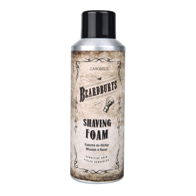 Pena za brijanje za osetljivu kožu BEARDBURYS 200ml