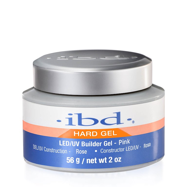 Gel za nadogradnju noktiju builder IBD UV/LED pink 56g