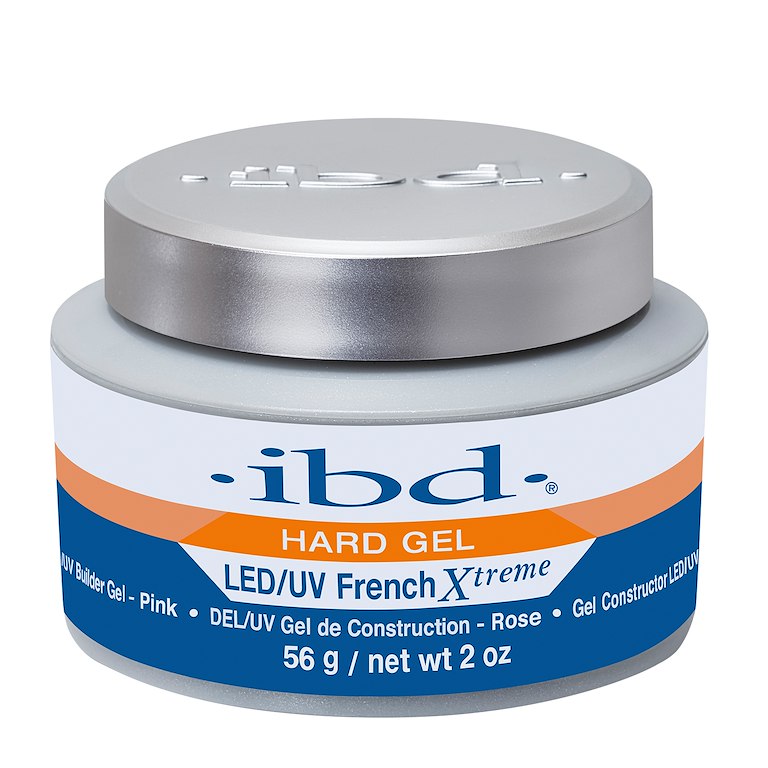 IBD UV/LED French Xtreme Gel za nadogradnju noktiju – ROZE