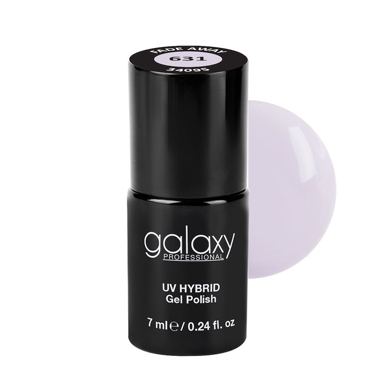 Trajni lak za nokte UV/LED GALAXY Hybrid 7ml Fade Away S631