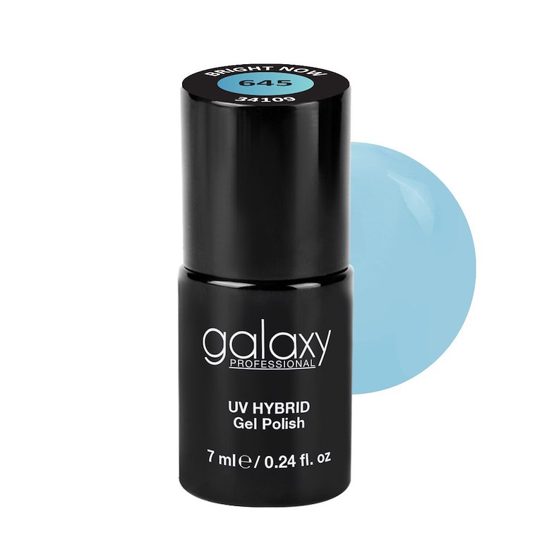 Trajni lak za nokte UV/LED GALAXY Hybrid 7ml Bright Now S645