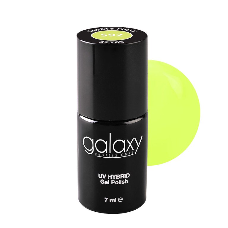 Trajni lak za nokte UV/LED GALAXY Hybrid 7ml Safety First S592