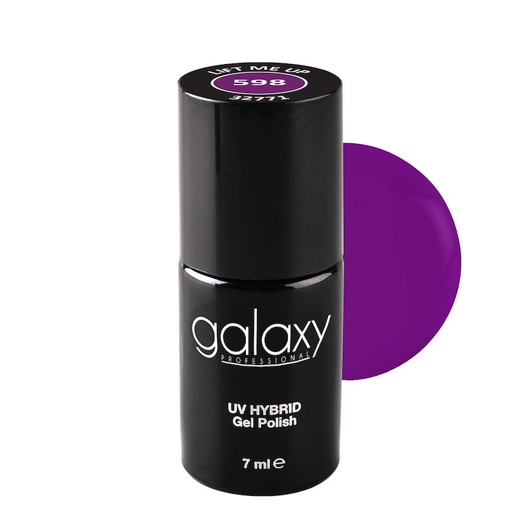 Trajni lak za nokte UV/LED GALAXY Hybrid 7ml Lift Me Up S598