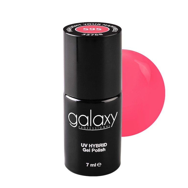 Trajni lak za nokte UV/LED GALAXY Hybrid 7ml Highlight Your Happiness S595