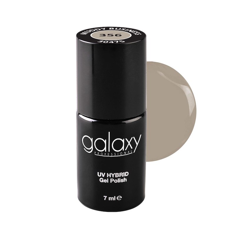 Trajni lak za nokte UV/LED GALAXY Hybrid 7ml Muddy Business S356