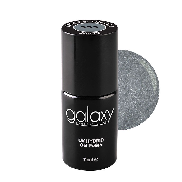 Trajni lak za nokte UV/LED GALAXY Hybrid 7ml Frost & the City S353