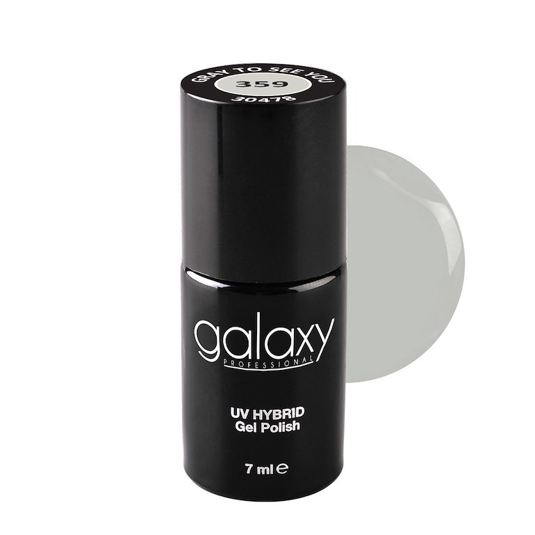 Trajni lak za nokte UV/LED GALAXY Hybrid 7ml Gray to See You S359