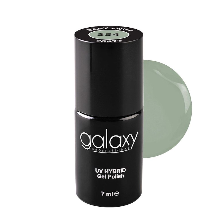 Trajni lak za nokte UV/LED GALAXY Hybrid 7ml Baby Envy S354