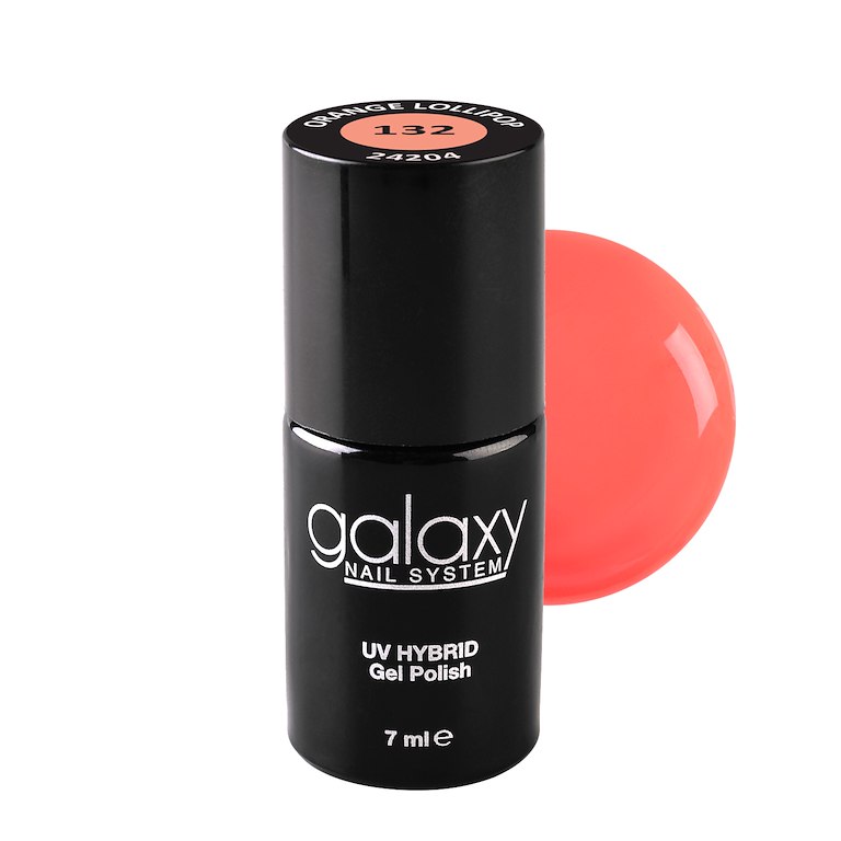 Galaxy UV Hibrid gel 7ml Orange Lolipop