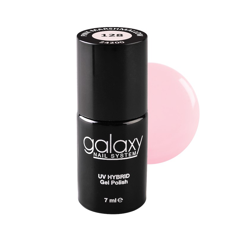 Galaxy UV Hibrid gel 7ml Pink Marshmallow