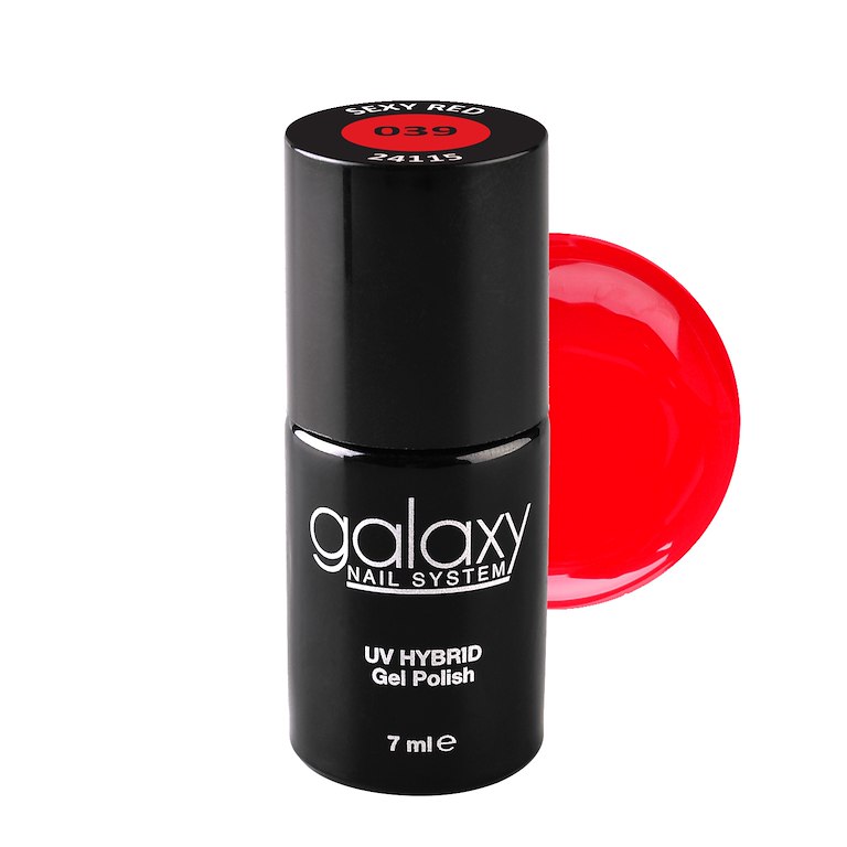 Galaxy UV Hibrid gel 7ml Sexy Red