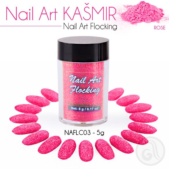 Kašmir za Nail Art 5g ROZE