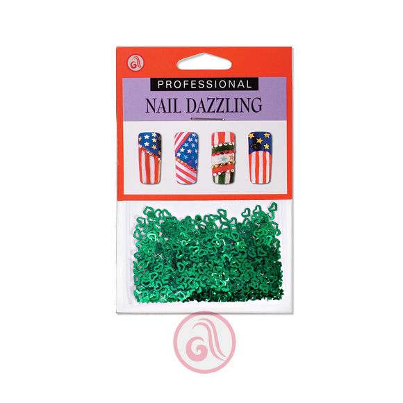 Dazzling ukrasi za Nail Art DZ05-05 ZELENI