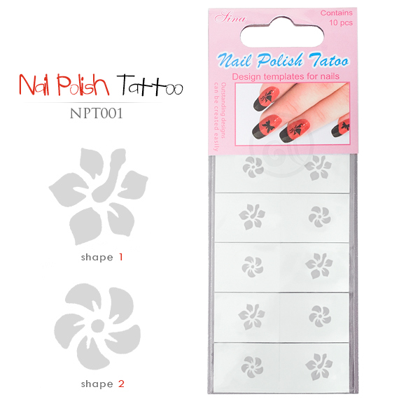 Šablon za nokte Nail Polish Tatoo NPT-001