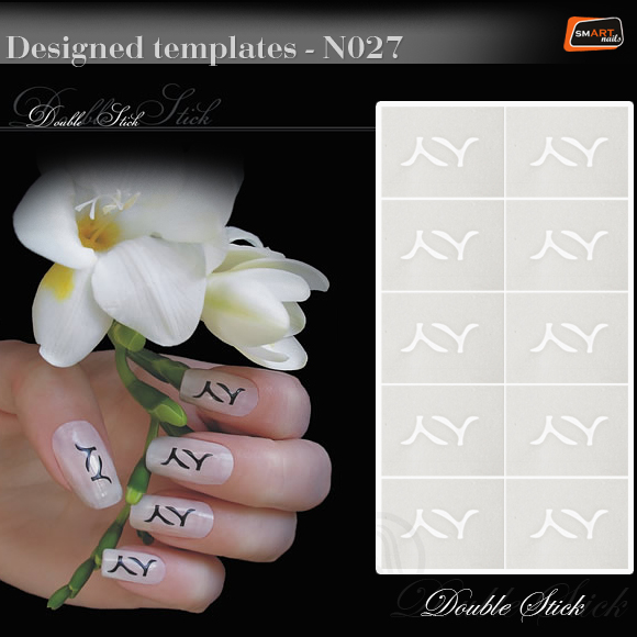 Šablon za nokte Smart Nails N027