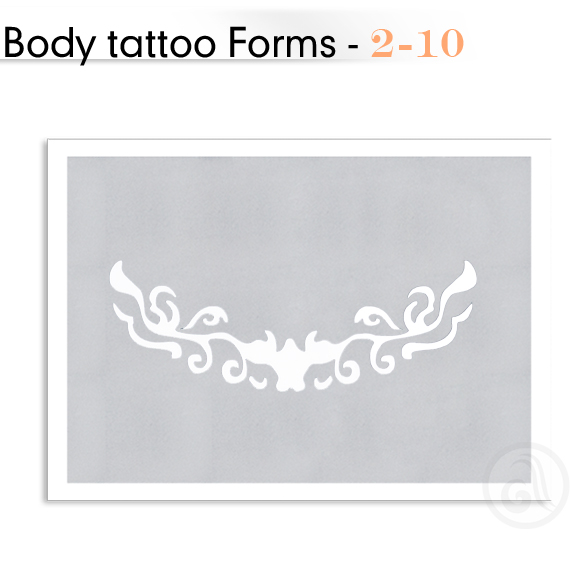 Šablon za Body Tattoo 2-10