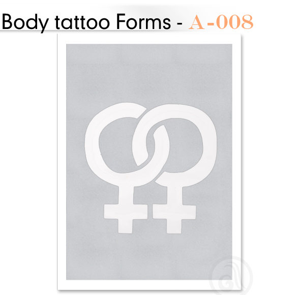 Šablon za Body Tattoo A-008