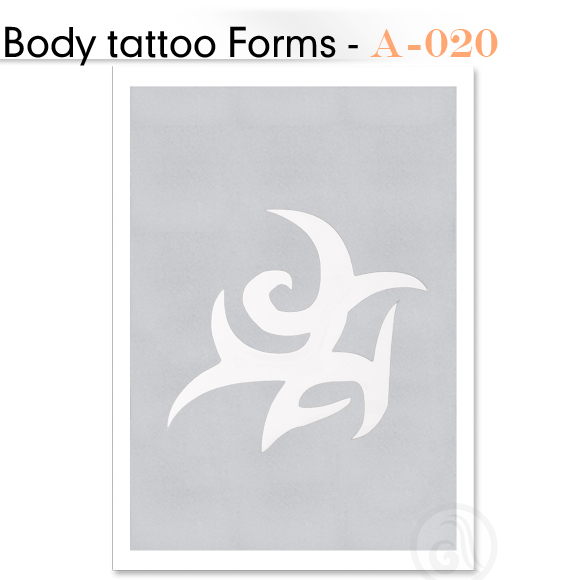 Šablon za Body Tattoo A-020