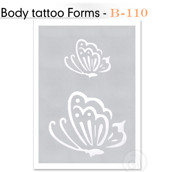 Šablon za Body Tattoo B-110