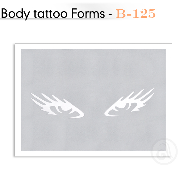 Šablon za Body Tattoo B-125