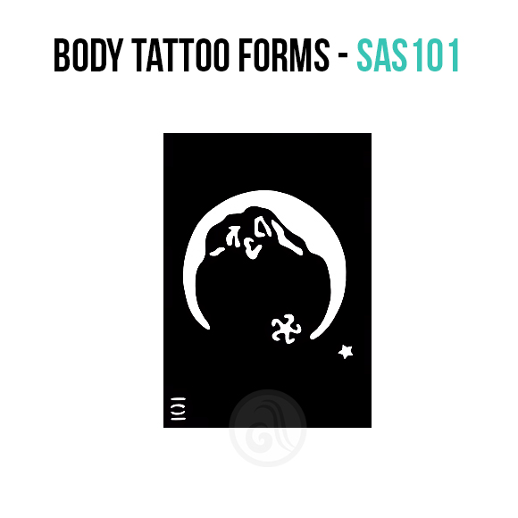 Šablon za Tattoo SAS-101