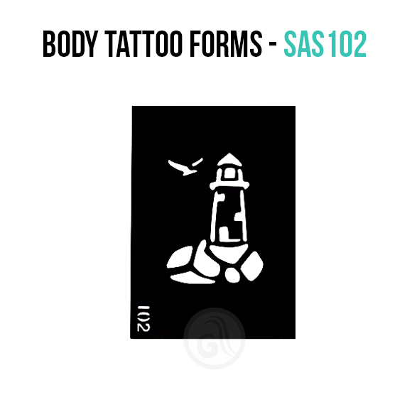 Šablon za Tattoo SAS-102