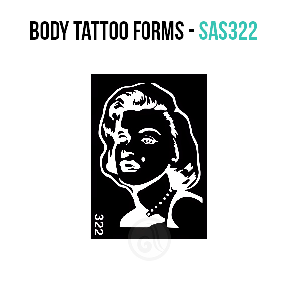 Šablon za Tattoo SAS-322