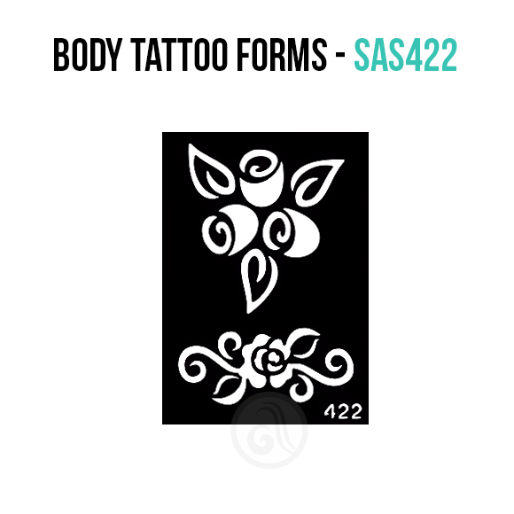 Šablon za Tattoo SAS-422