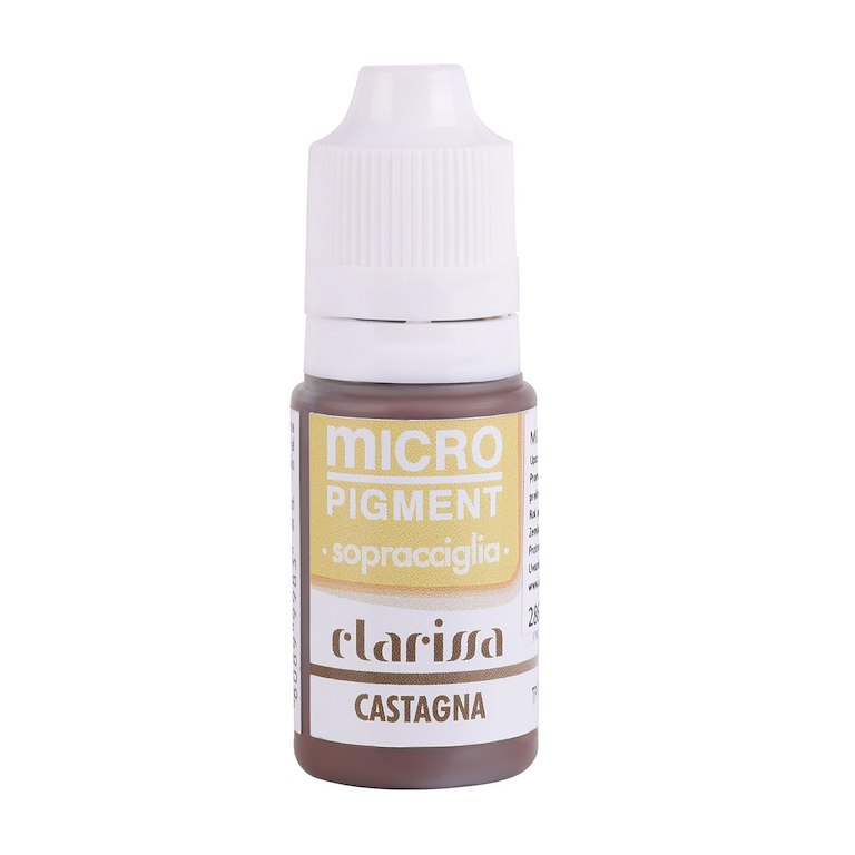 Pigment za trajnu šminku CLARISSA 10ml Castagna