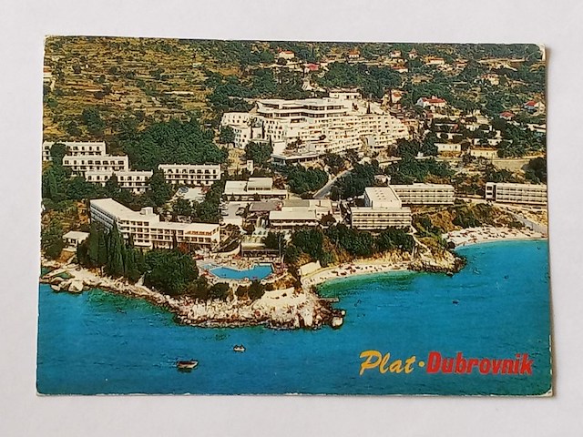 Plat Dubrovnik - Hrvatska - Putovala 1984.g -