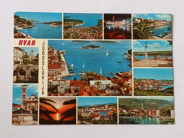 Hvar - Hrvatska - Putovala 1970.g -
