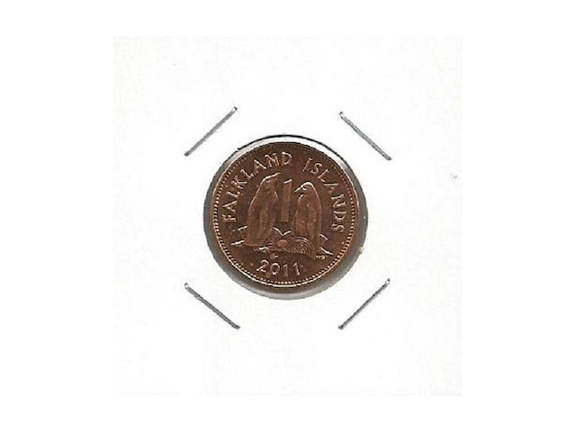 d9 Falkland Islands 1 penny 2011.