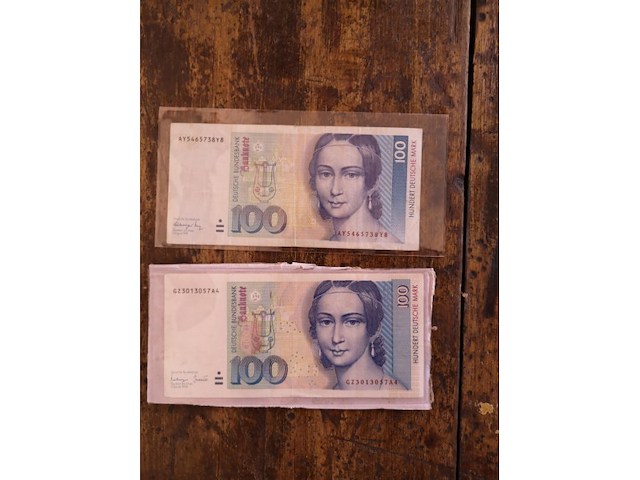 100 maraka nemackih 1991 (AY5) 100 DM original