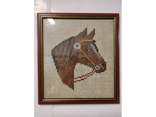 Slika `Konj mozaik`