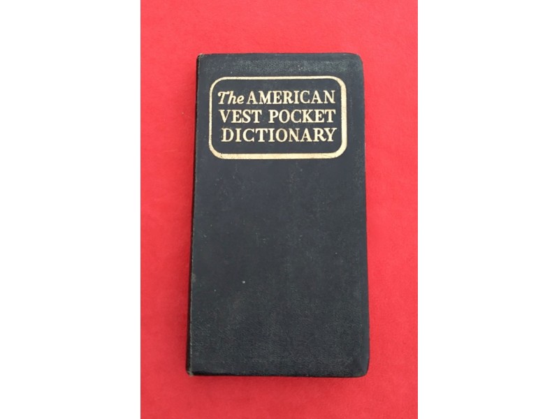 The American Vest Pocket Dictionary