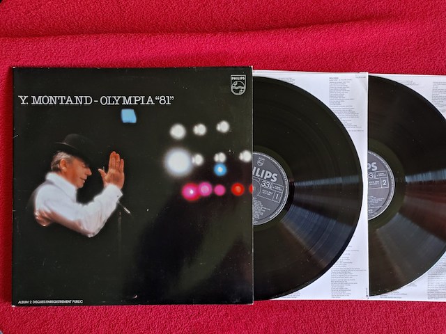 Yves Montand – Olympia `81` - 2LP - France