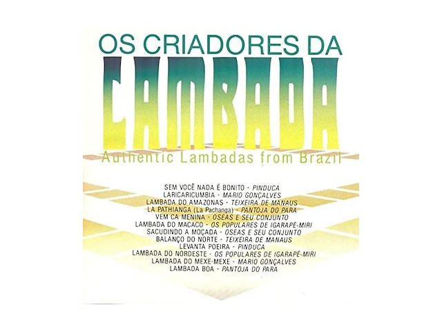 OS CRIADORES DA LAMBADA  CD