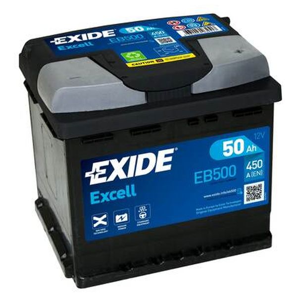 Akumulator EXIDE Excell 12 V 50 Ah +D