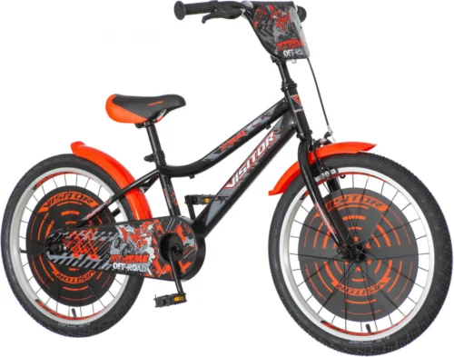 VISITOR XTREME 20″ DEČIJI BICIKL CRNO SIVI KONTRA -XTR200