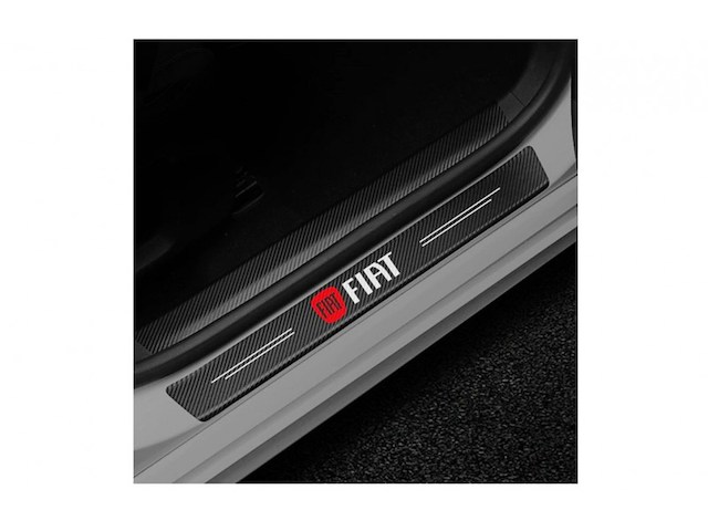 Stikeri za prag automobila - karbon FIAT